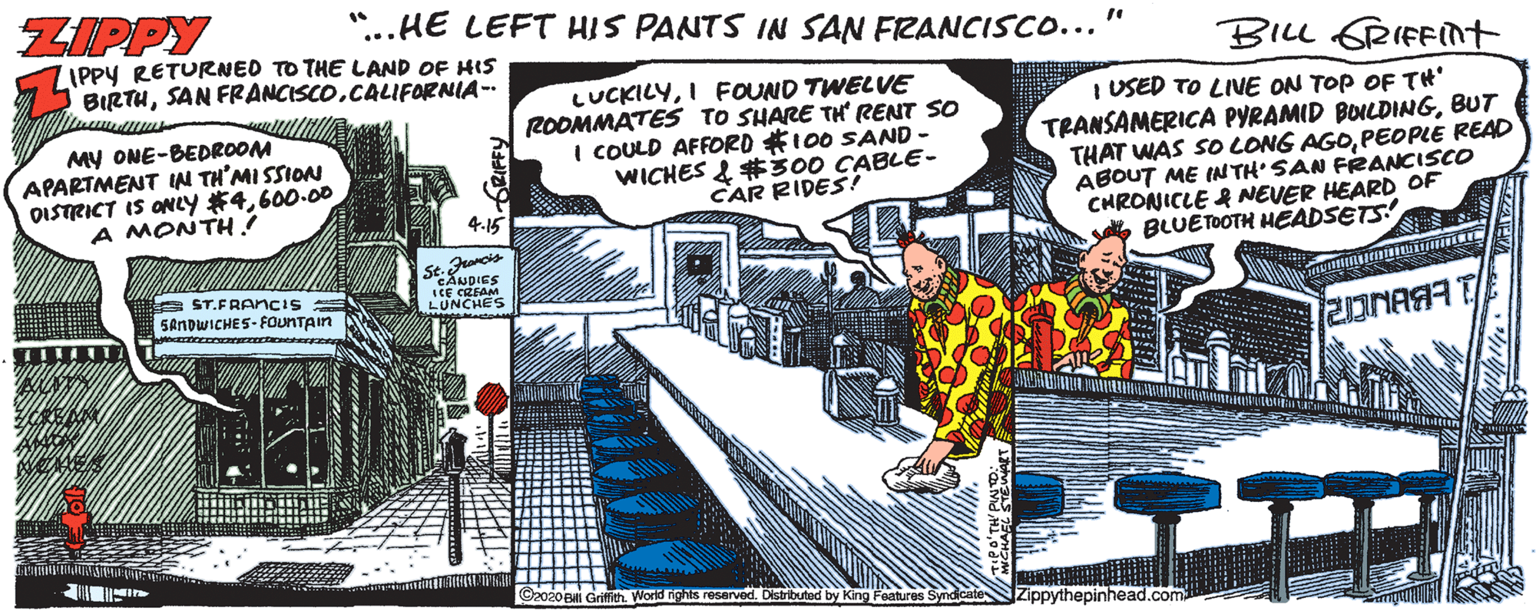 Zippy The Pinhead Comic Strip 2020-04-15 | Comics Kingdom