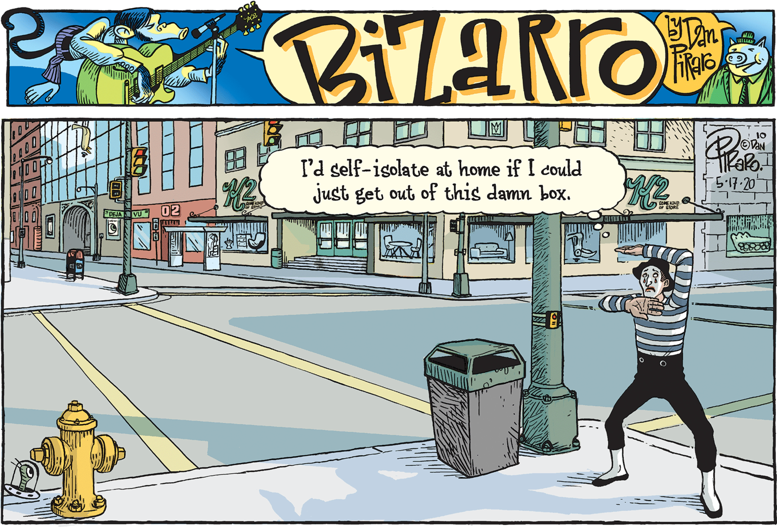 Bizarro Comic Strip 2020-05-17 | Comics Kingdom