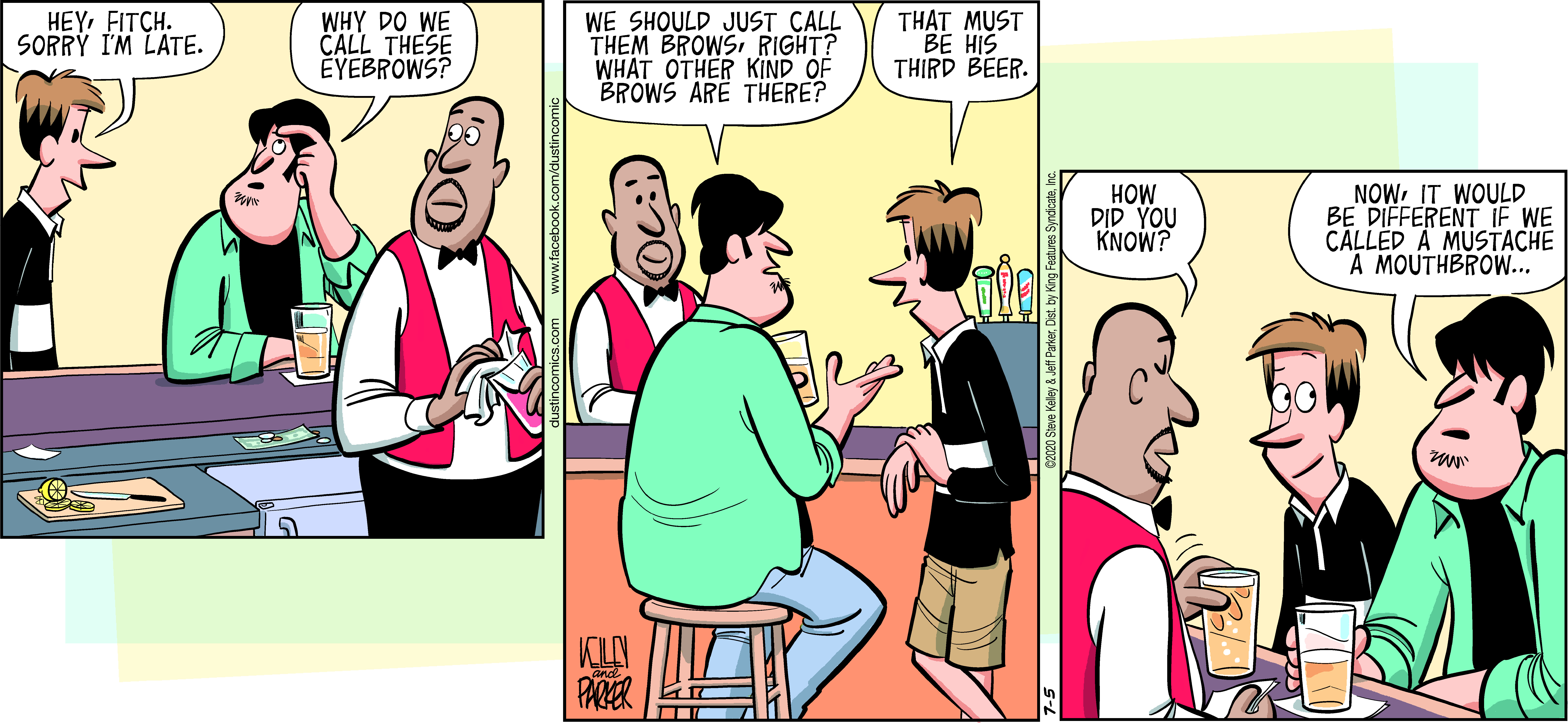 Dustin Comic Strip 2020-07-05 | Comics Kingdom