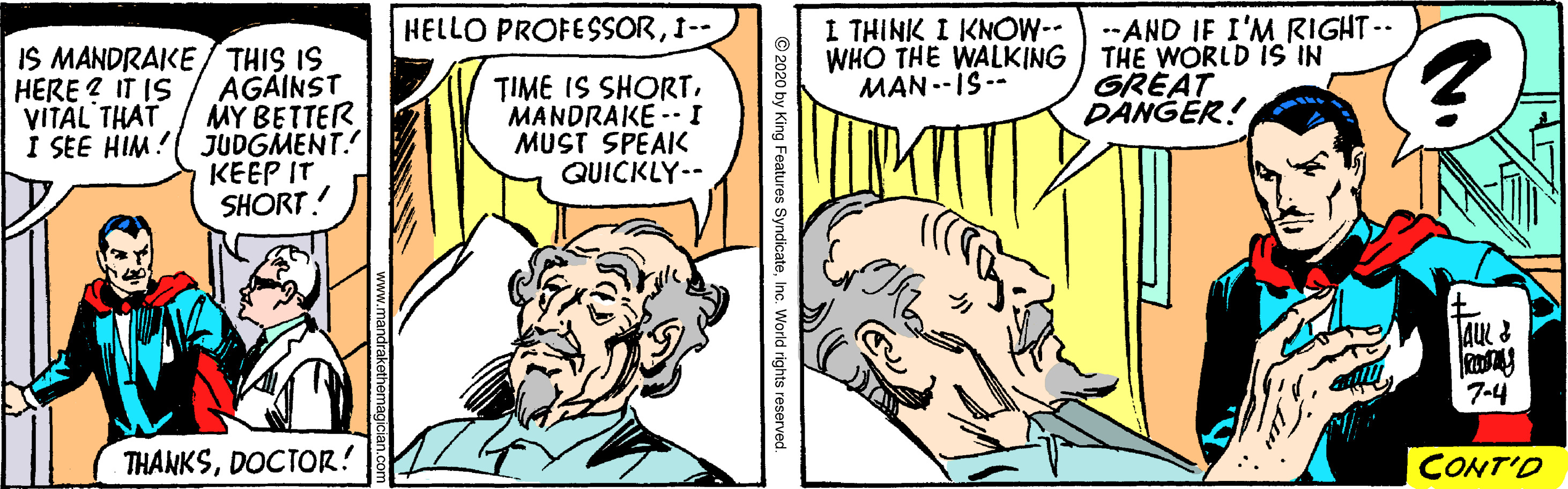 Mandrake The Magician Comic Strip 2020-07-04 | Comics Kingdom