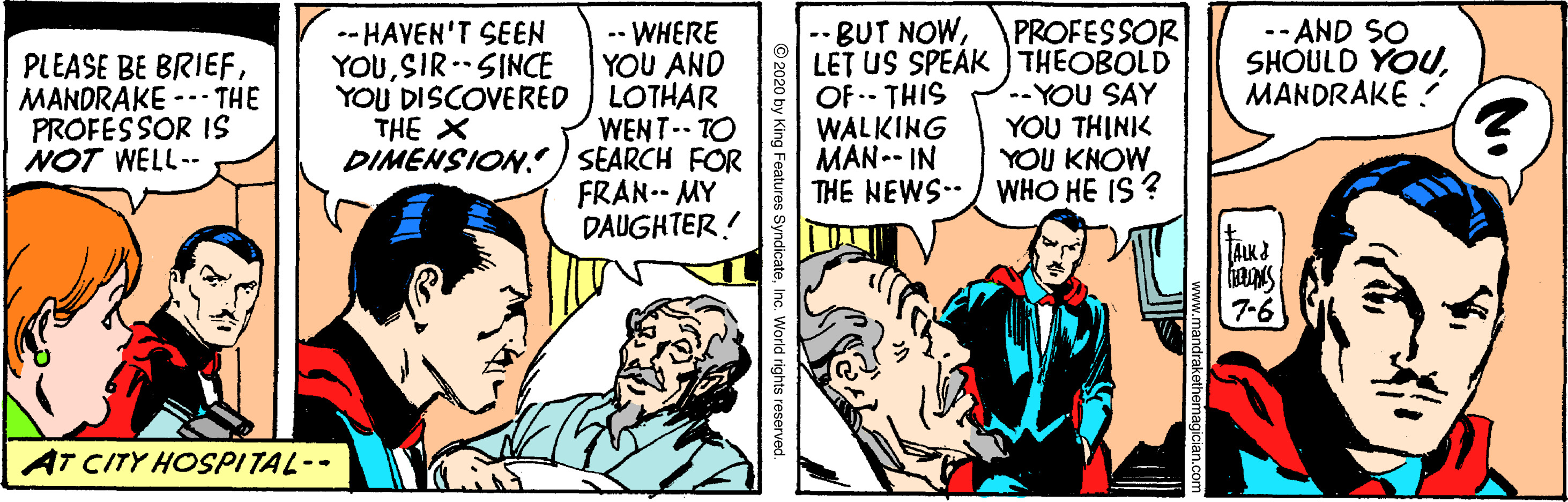 Mandrake The Magician Comic Strip 2020-07-06 | Comics Kingdom