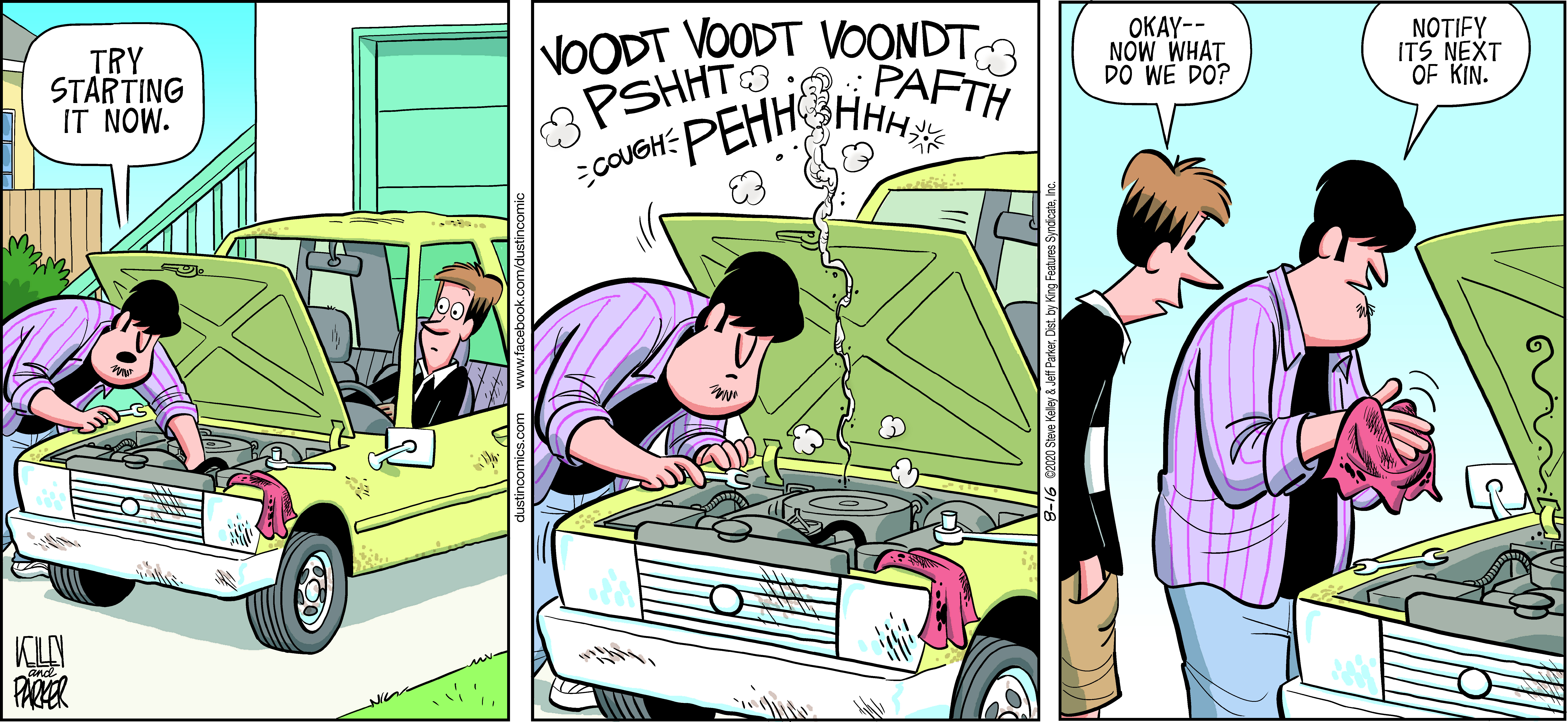 Dustin Comic Strip 2020-08-16 | Comics Kingdom