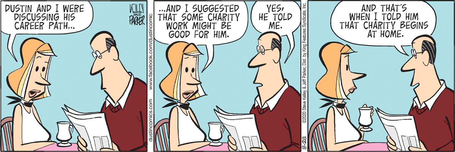Dustin Comic Strip 2020-08-28 | Comics Kingdom