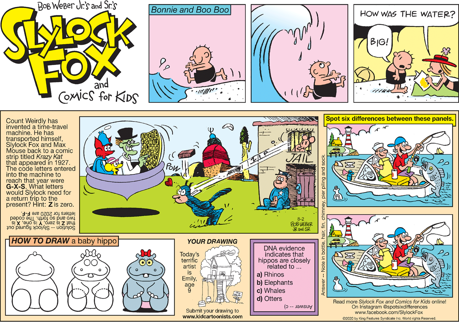 Slylock Fox Comic Strip 2020-08-02 | Comics Kingdom
