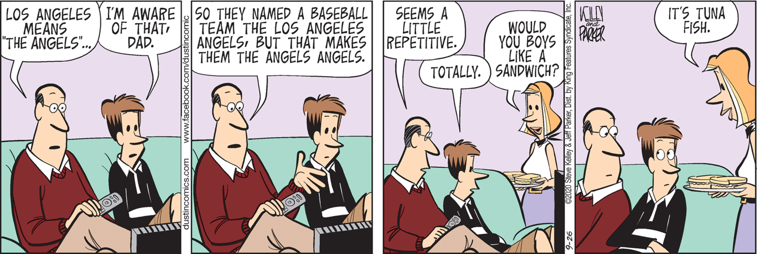 Dustin Comic Strip 2020-09-26 | Comics Kingdom