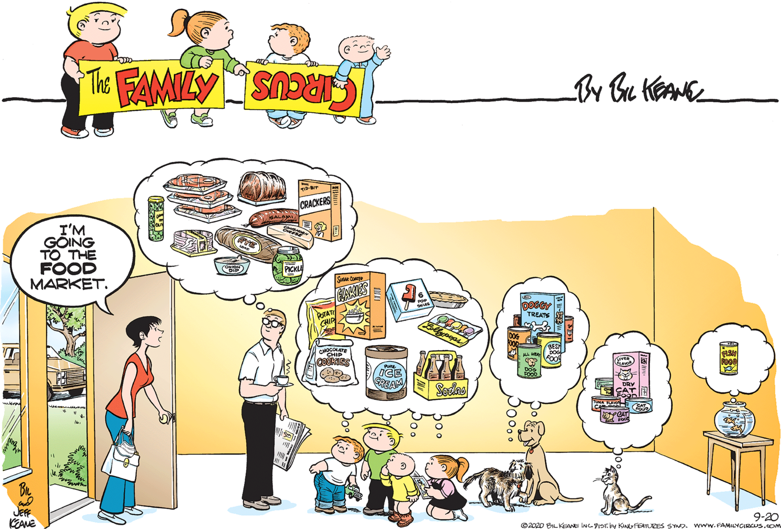 The Family Circus Comic Strip 2020-09-20 | Comics Kingdom