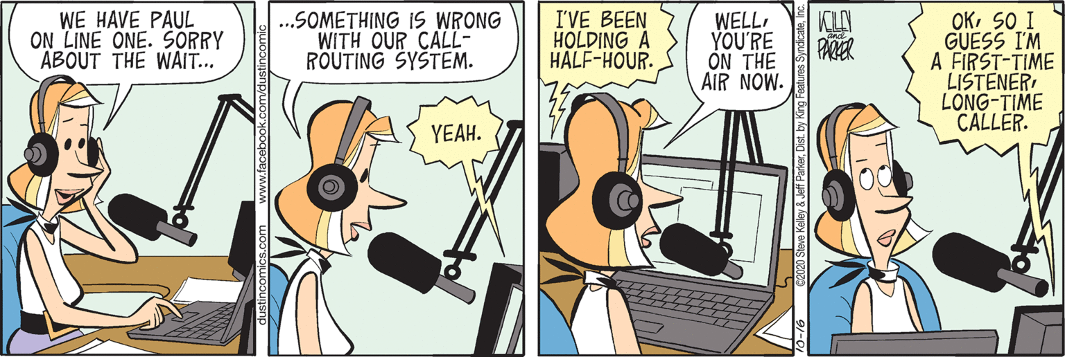Dustin Comic Strip 2020-10-16 | Comics Kingdom