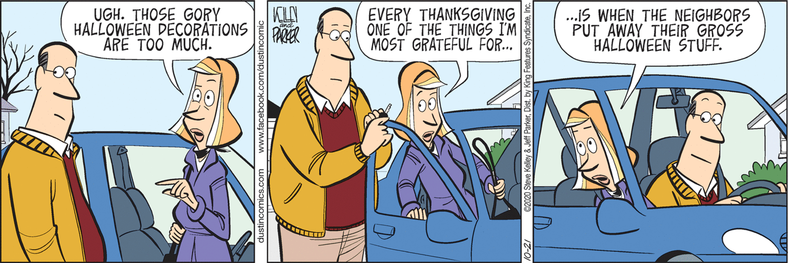 Dustin Comic Strip 2020-10-21 | Comics Kingdom