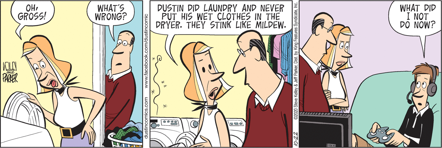 Dustin Comic Strip 2020-10-22 | Comics Kingdom