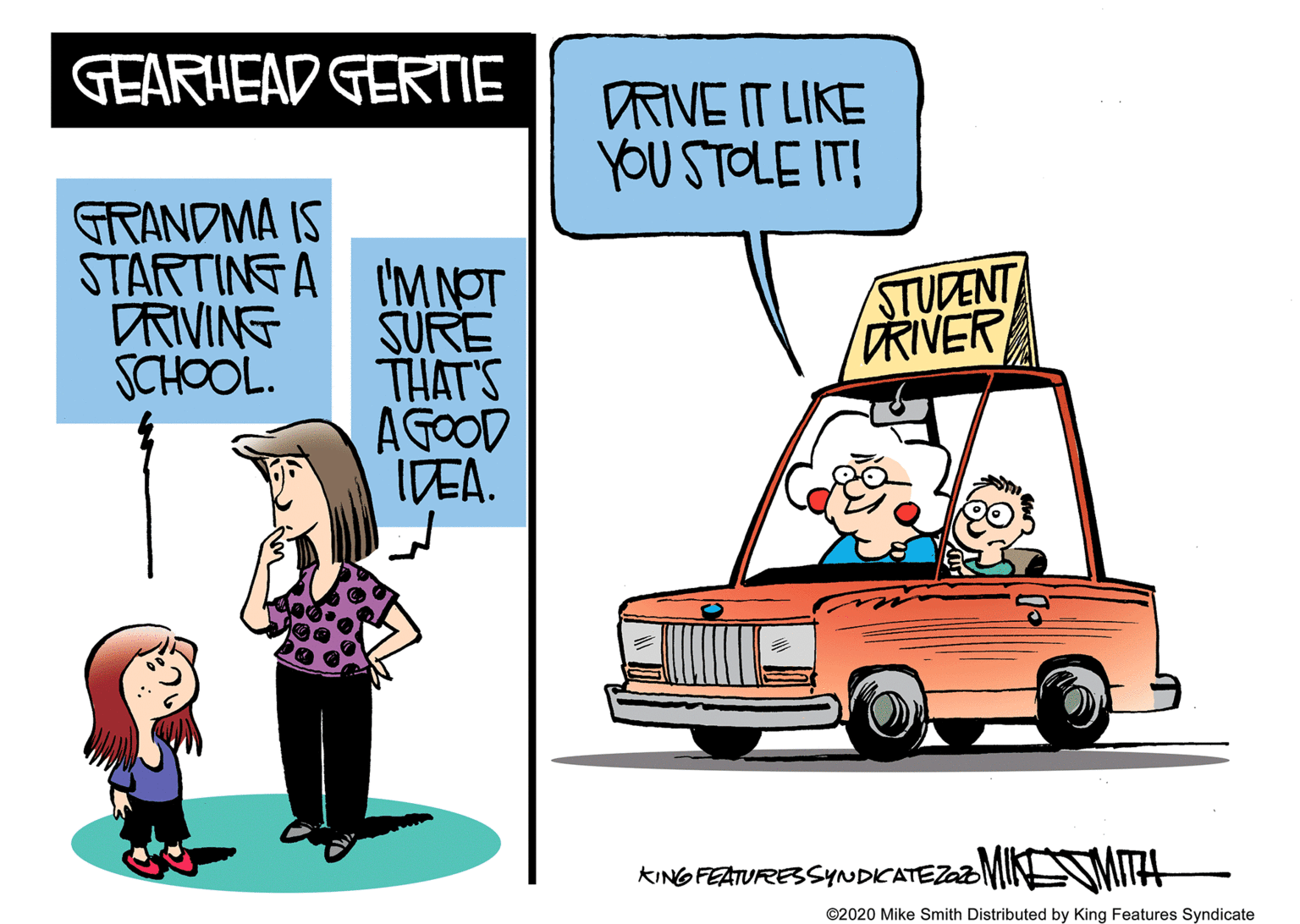 Gearhead Gertie Comic Strip 2020-10-17 | Comics Kingdom