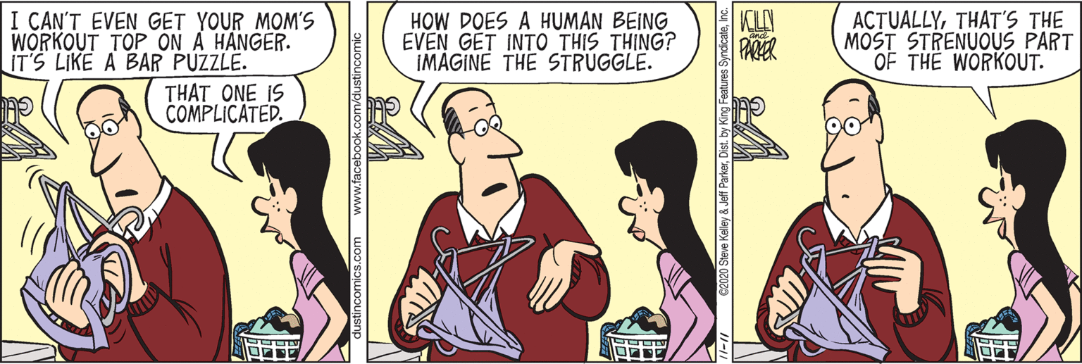 Dustin Comic Strip 2020-11-11 | Comics Kingdom