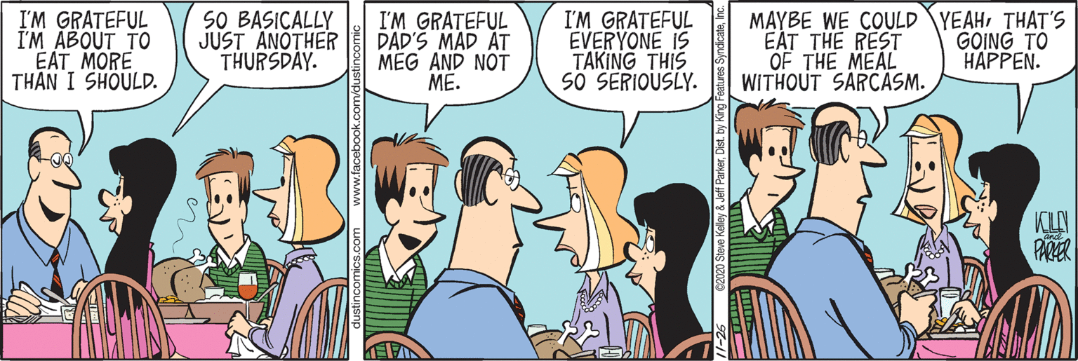 Dustin Comic Strip 2020-11-26 | Comics Kingdom