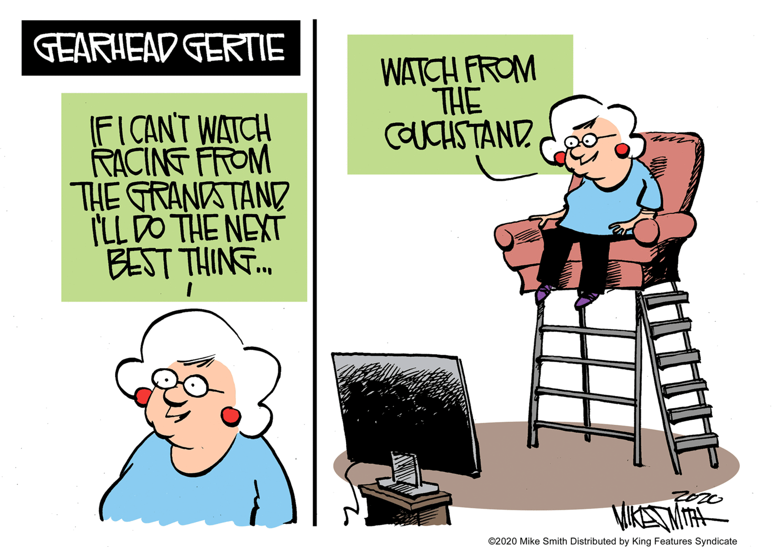 Gearhead Gertie Comic Strip 2020-11-06 | Comics Kingdom