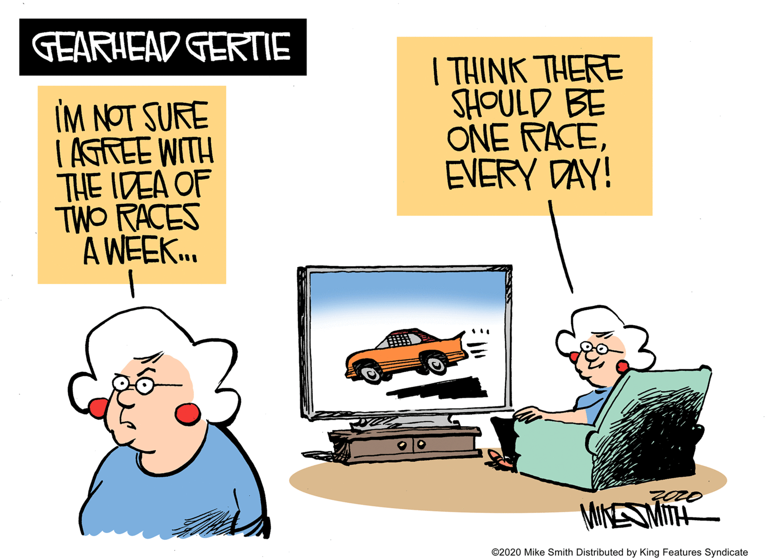 Gearhead Gertie Comic Strip 2020-11-10 | Comics Kingdom