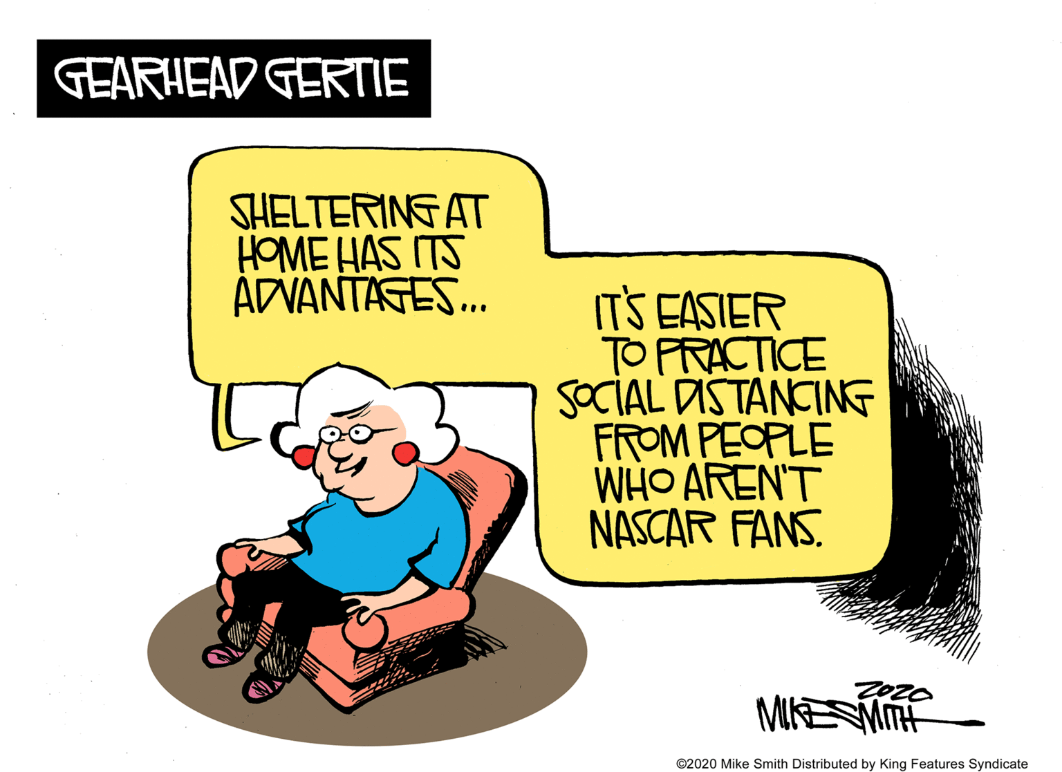 Gearhead Gertie Comic Strip 2020-11-15 | Comics Kingdom