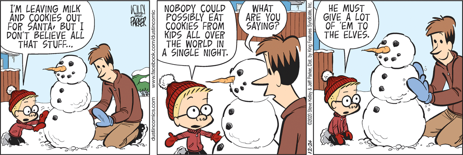 Dustin Comic Strip 2020-12-24 | Comics Kingdom