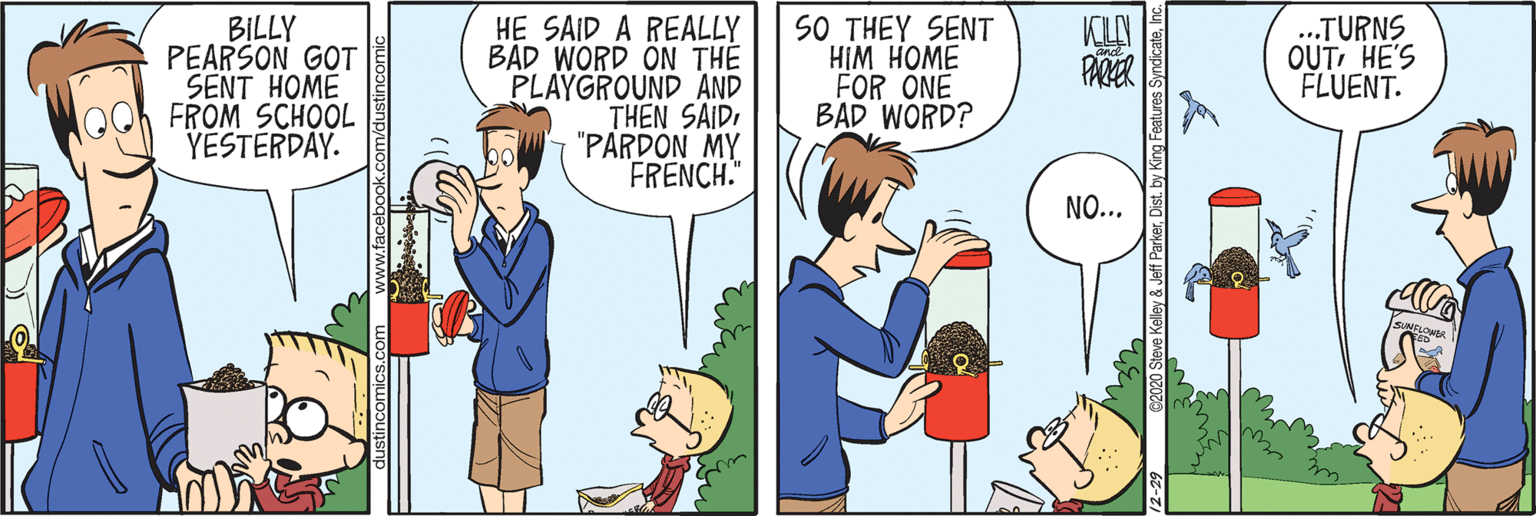 Dustin Comic Strip 2020-12-29 | Comics Kingdom