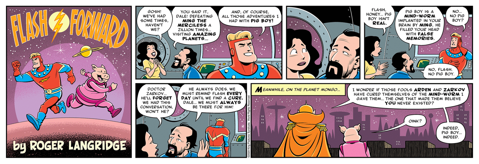 Flash Forward Comic Strip 2021-01-31 | Comics Kingdom