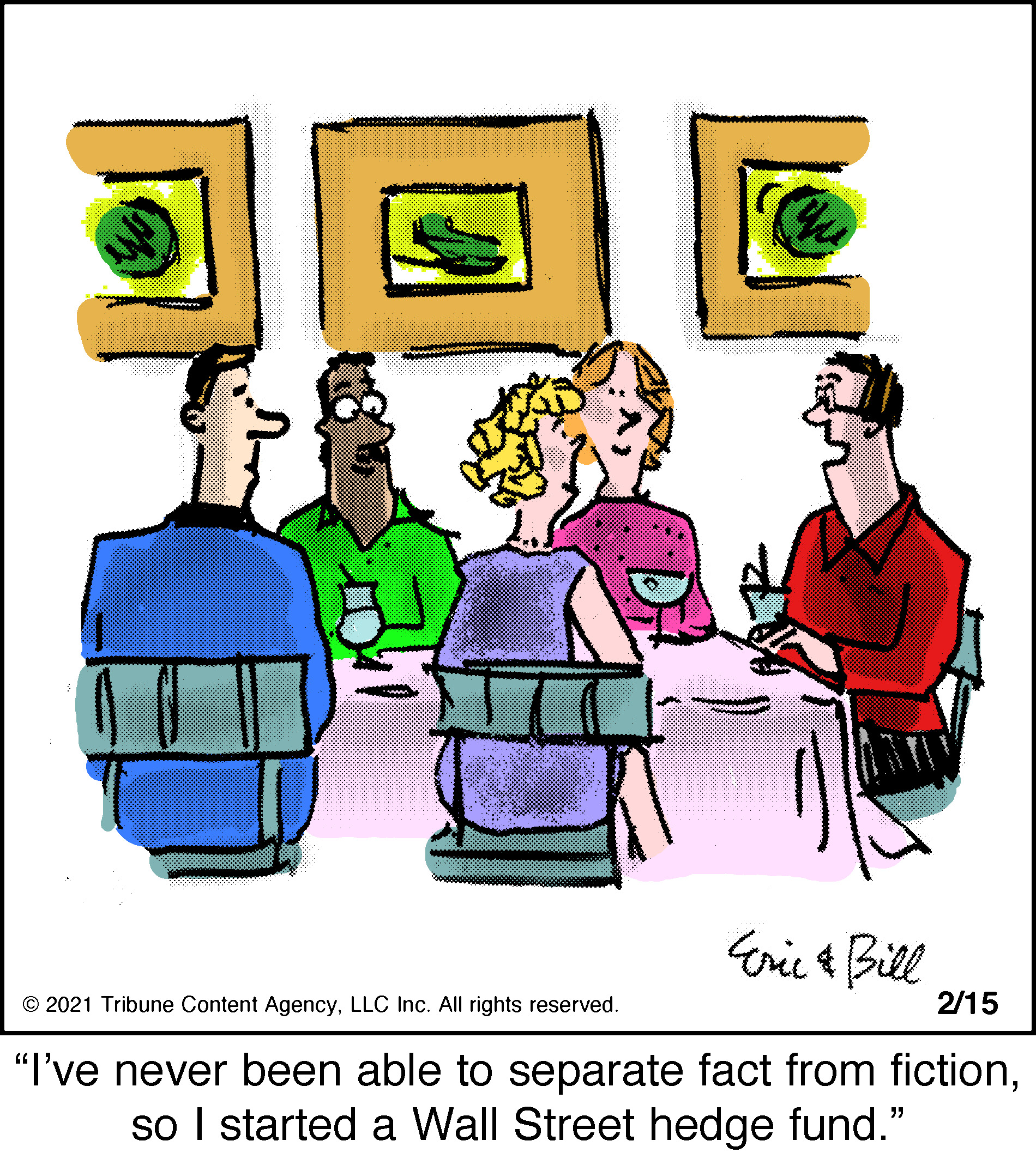 Bottom Liners Comic Strip 2021-02-15 | Comics Kingdom
