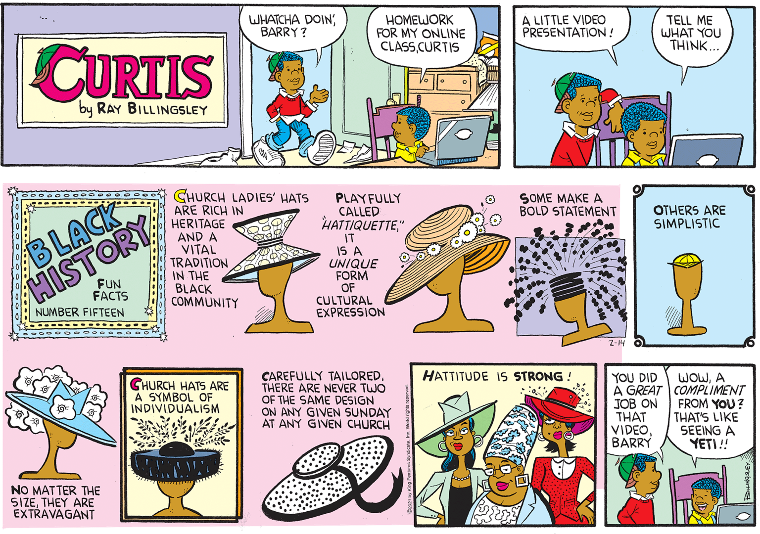 Curtis Comic Strip 2021-02-14 | Comics Kingdom