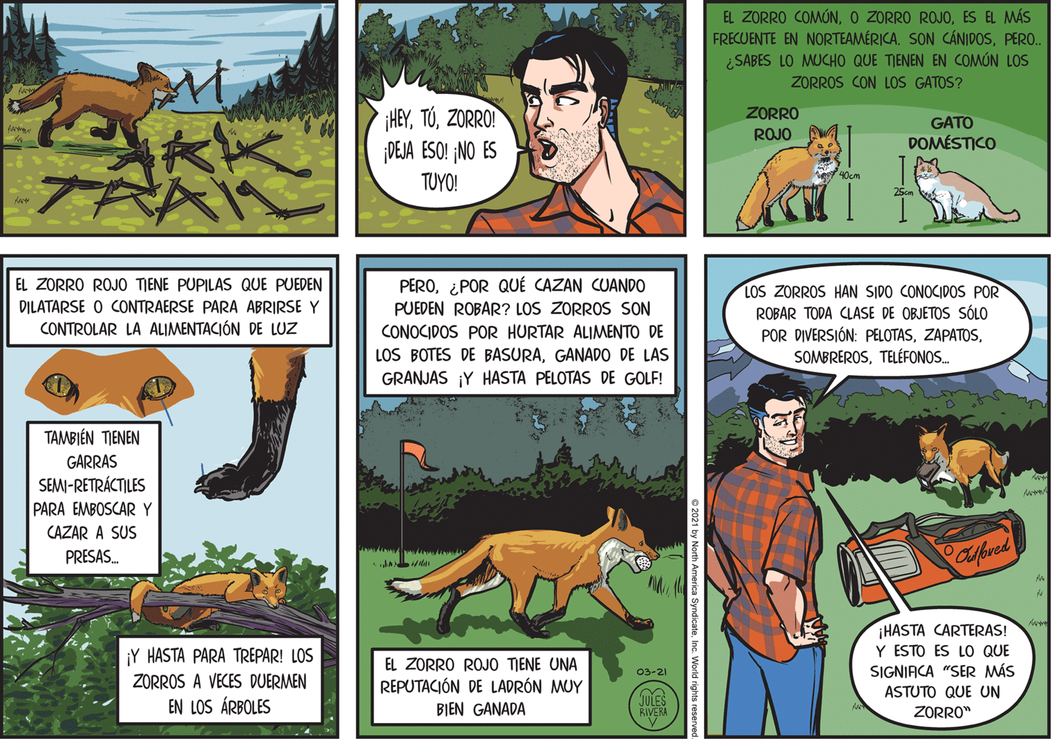 Mark Trail Comic Strip 2021-03-21 | Comics Kingdom