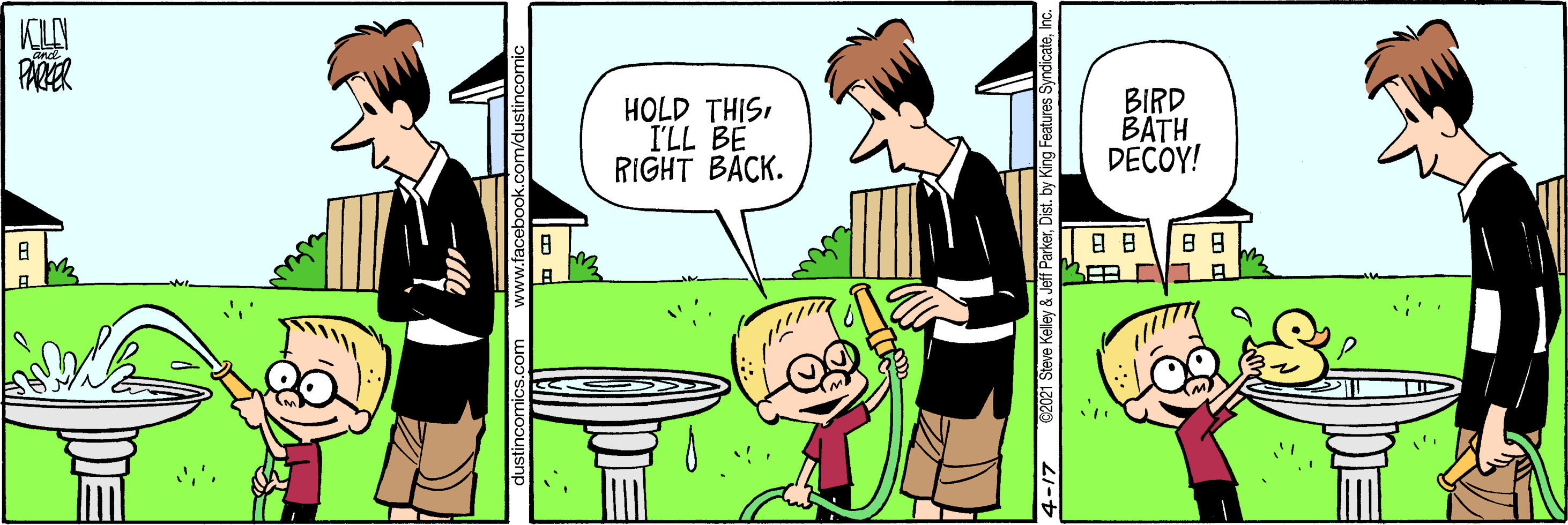 Dustin Comic Strip 2021-04-17 | Comics Kingdom