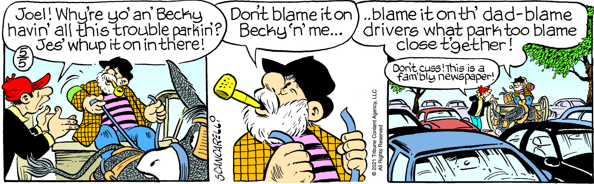 Gasoline Alley Comic Strip 2021-05-05 | Comics Kingdom