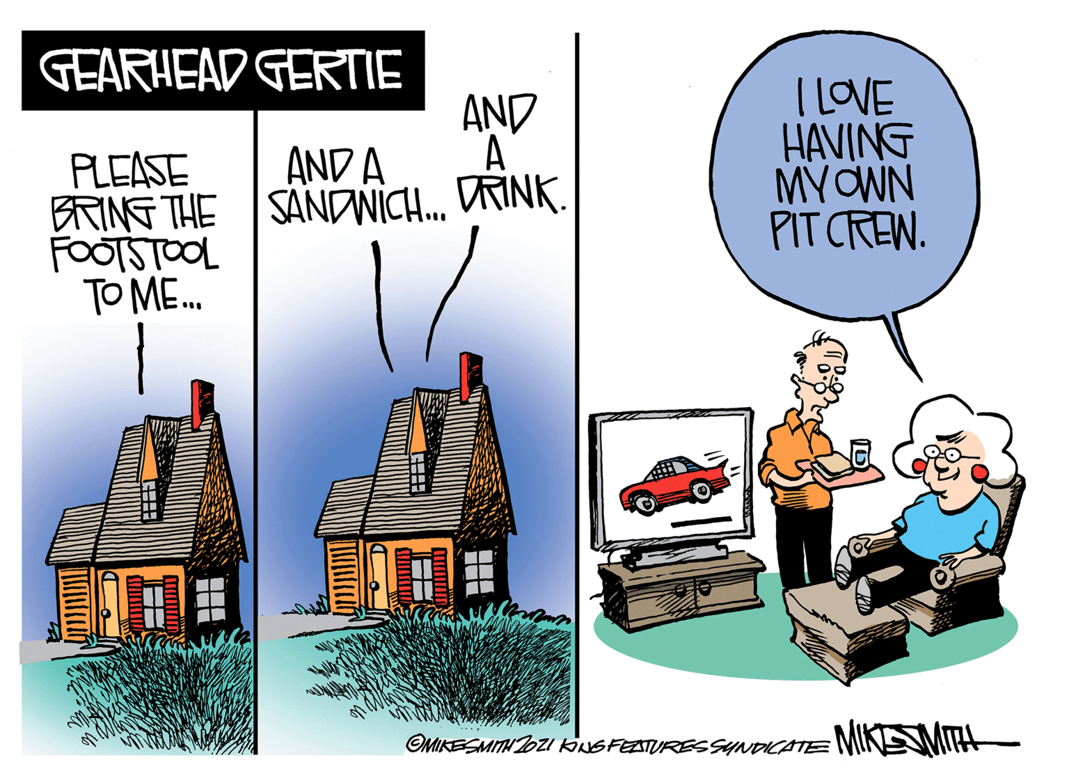 Gearhead Gertie Comic Strip 2021-06-17 | Comics Kingdom