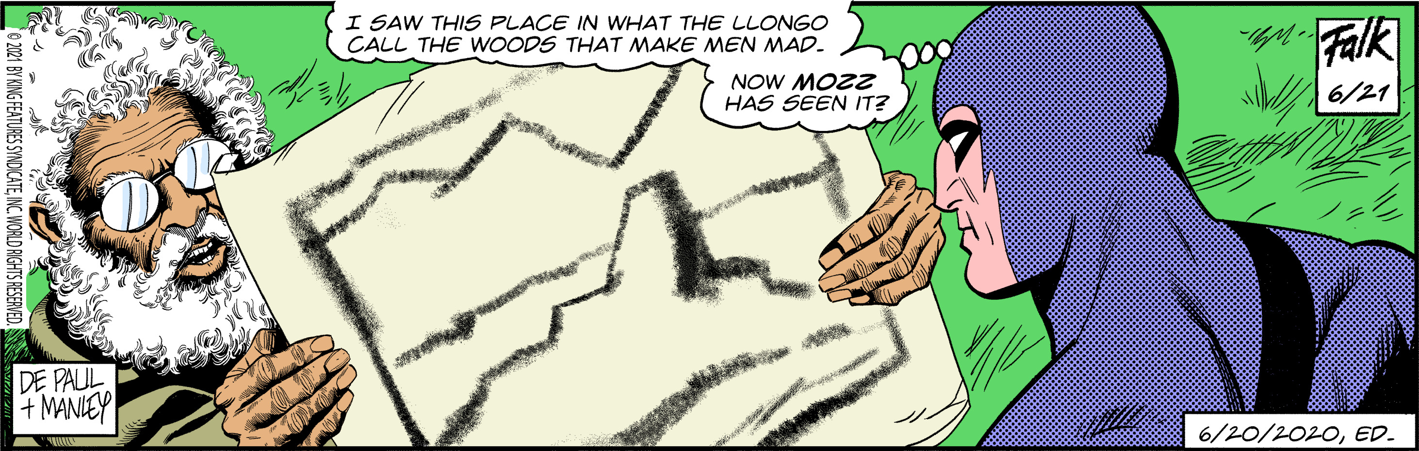 The Phantom Comic Strip 2021-06-21 | Comics Kingdom