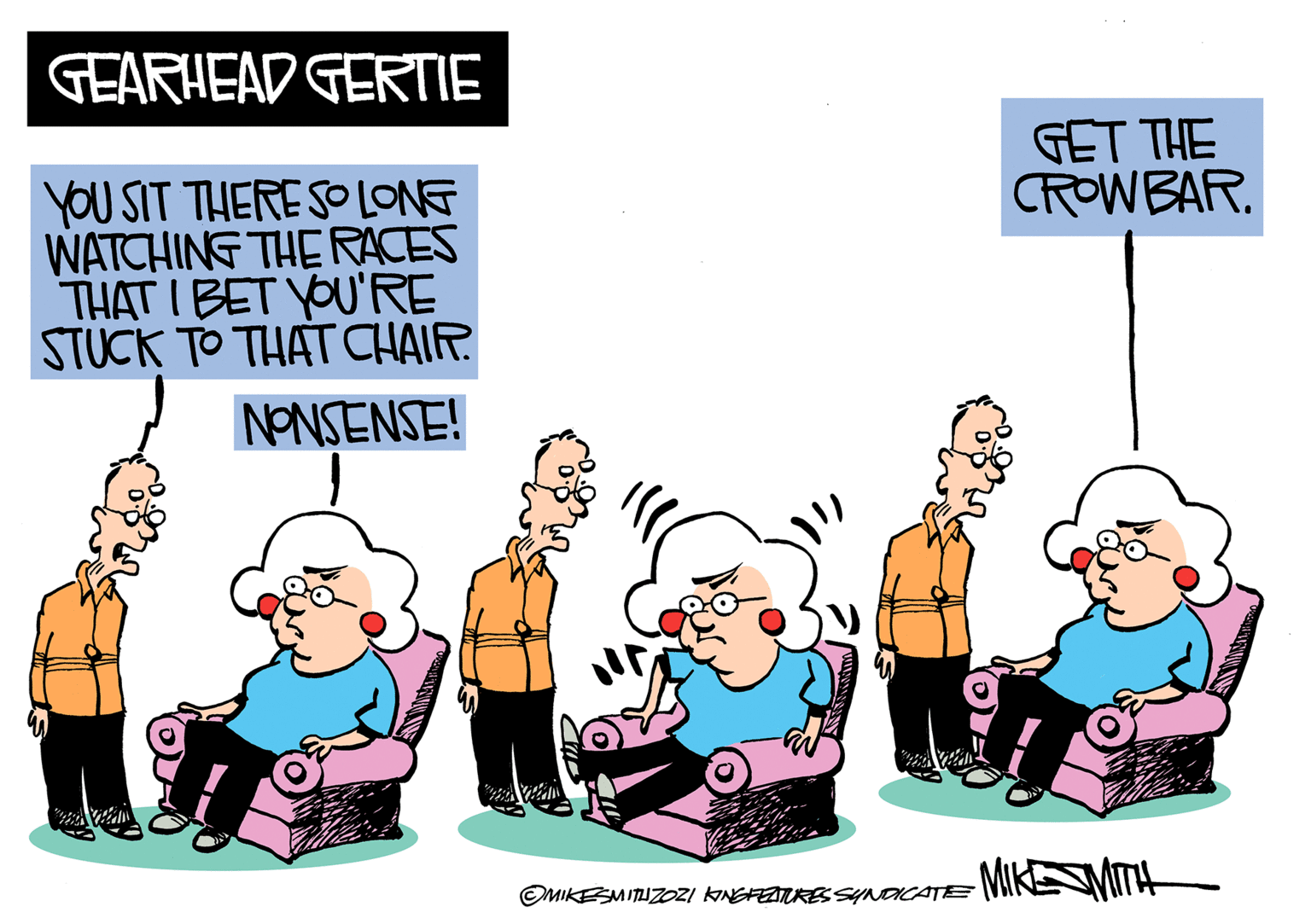 Gearhead Gertie Comic Strip 2021-07-29 | Comics Kingdom