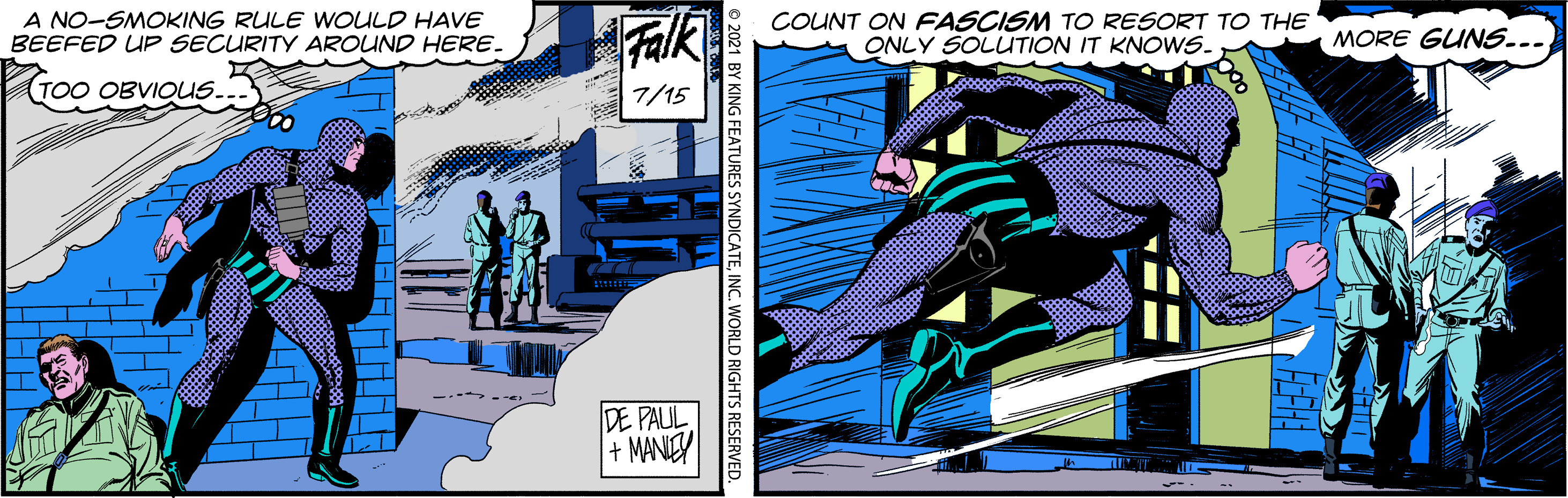 The Phantom Comic Strip 2021-07-15 | Comics Kingdom