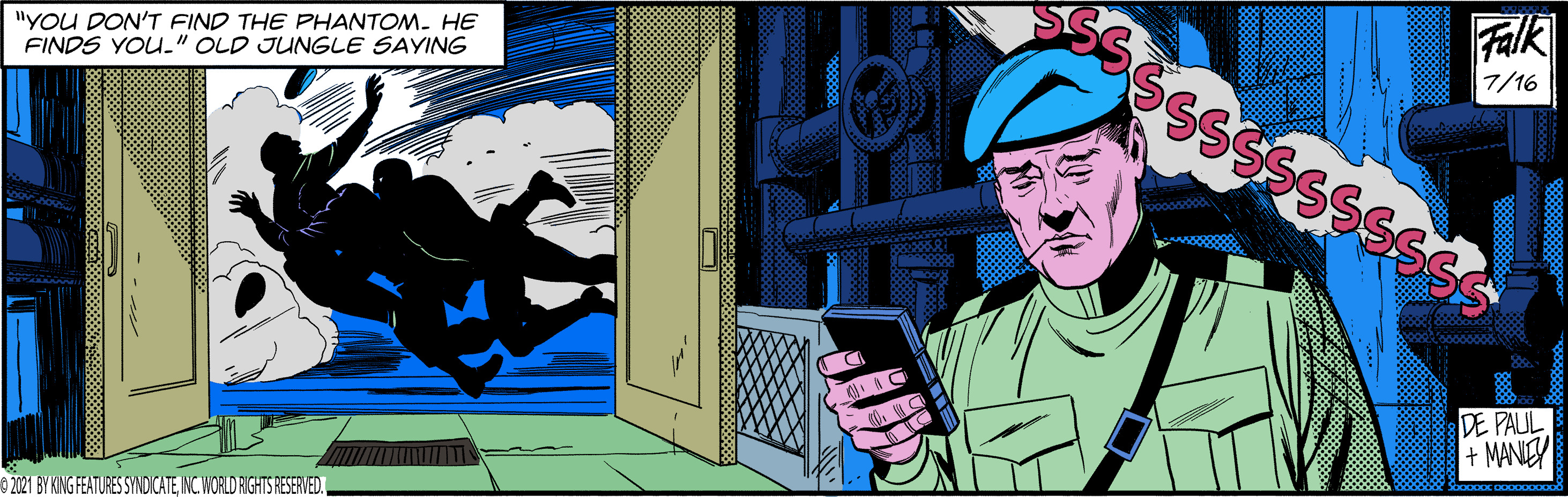 The Phantom Comic Strip 2021-07-16 | Comics Kingdom