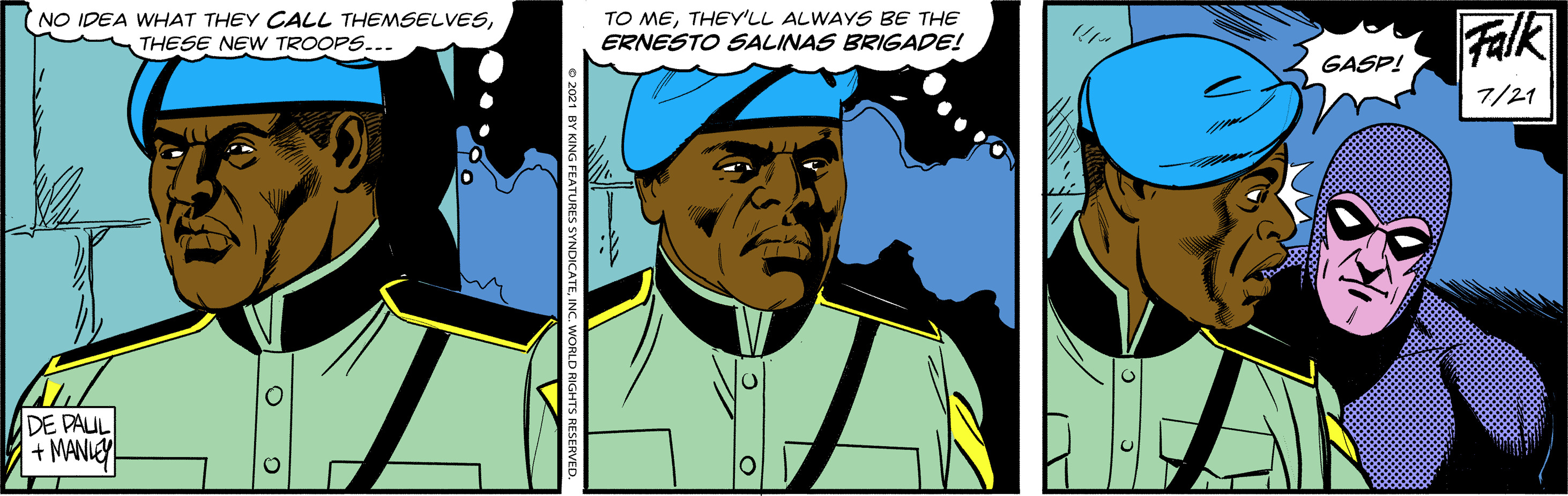 The Phantom Comic Strip 2021-07-21 | Comics Kingdom
