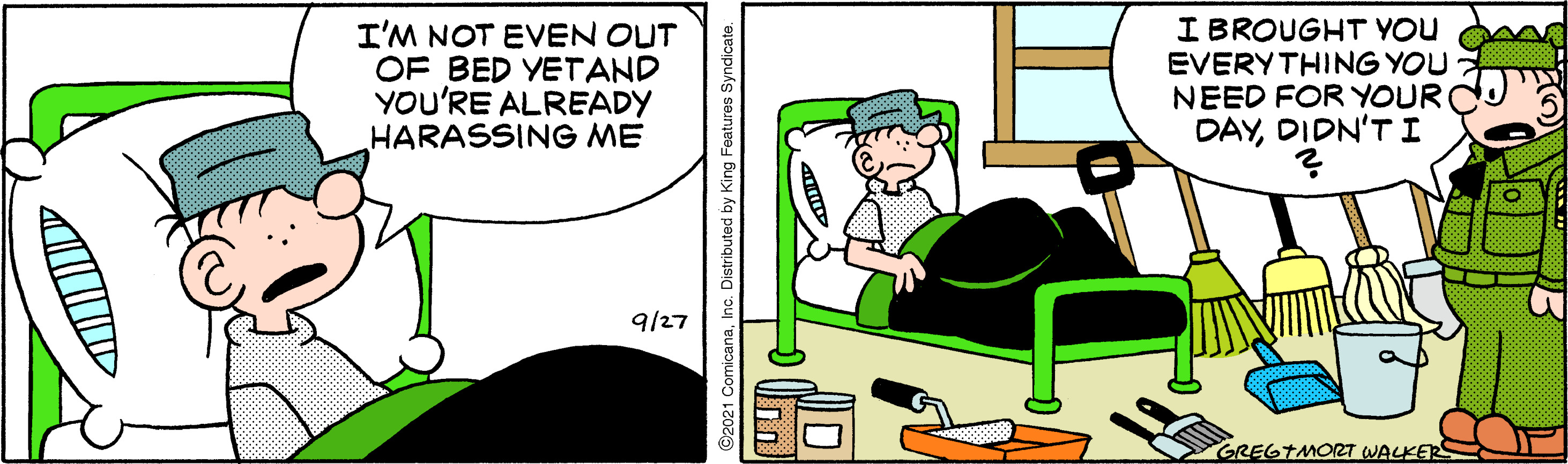 Beetle Bailey Comic Strip 2021-09-27 | Comics Kingdom