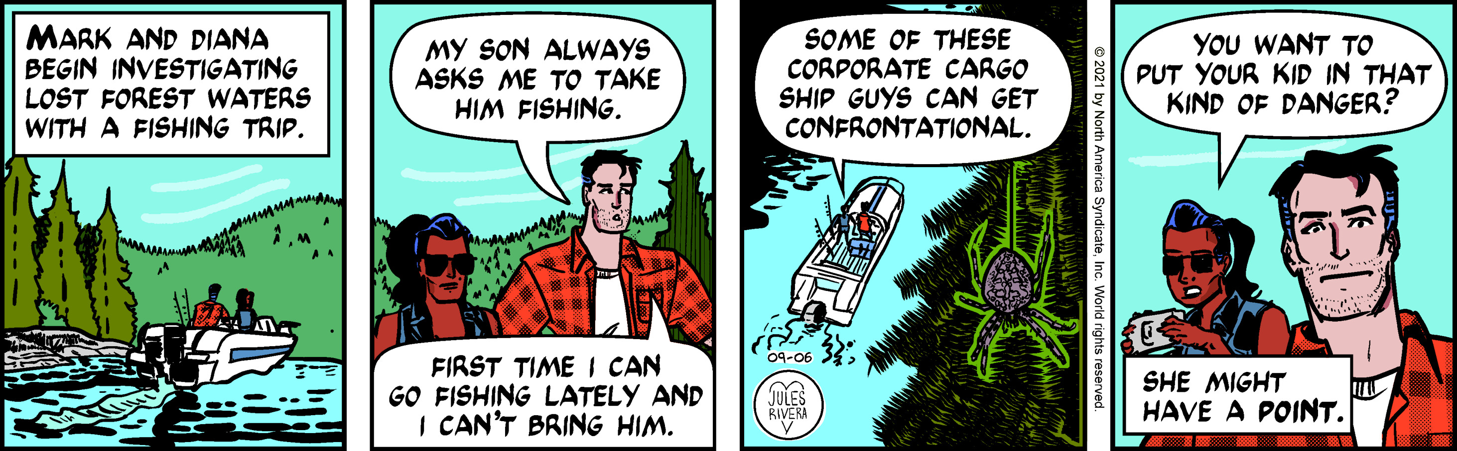 Mark Trail Comic Strip 2021-09-06 | Comics Kingdom