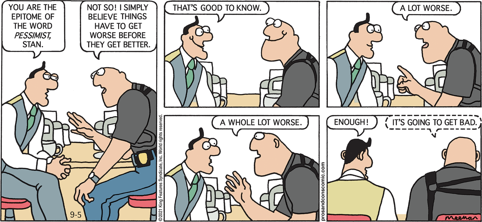 Pros & Cons Comic Strip 2021-09-05 | Comics Kingdom