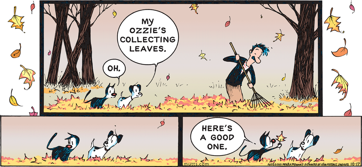 Mutts Comic Strip 2021-10-17 | Comics Kingdom