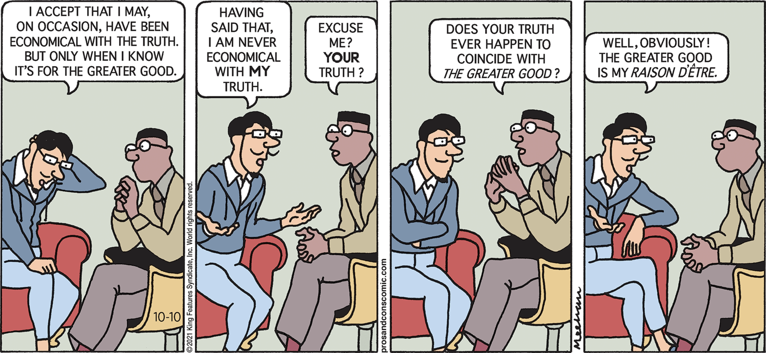 Pros & Cons Comic Strip 2021-10-10 | Comics Kingdom