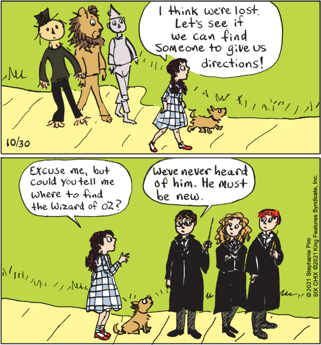 Six Chix Comic Strip 2021-10-30 | Comics Kingdom