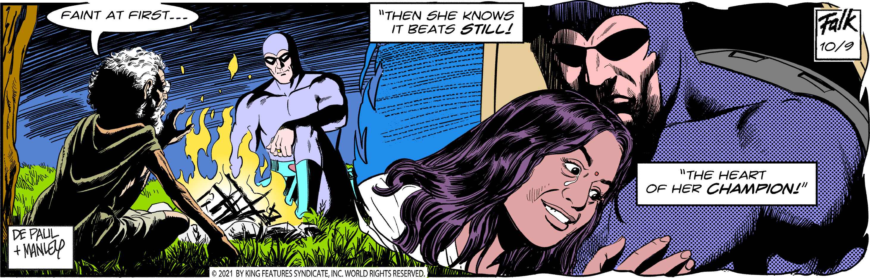 The Phantom Comic Strip 2021-10-09 | Comics Kingdom