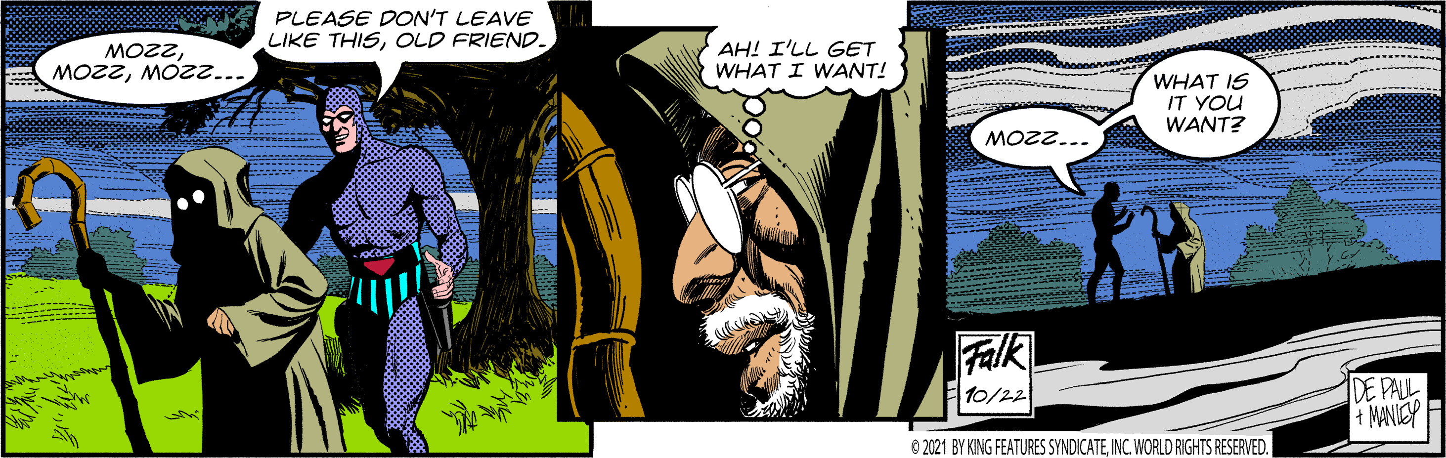 The Phantom Comic Strip 2021-10-22 | Comics Kingdom