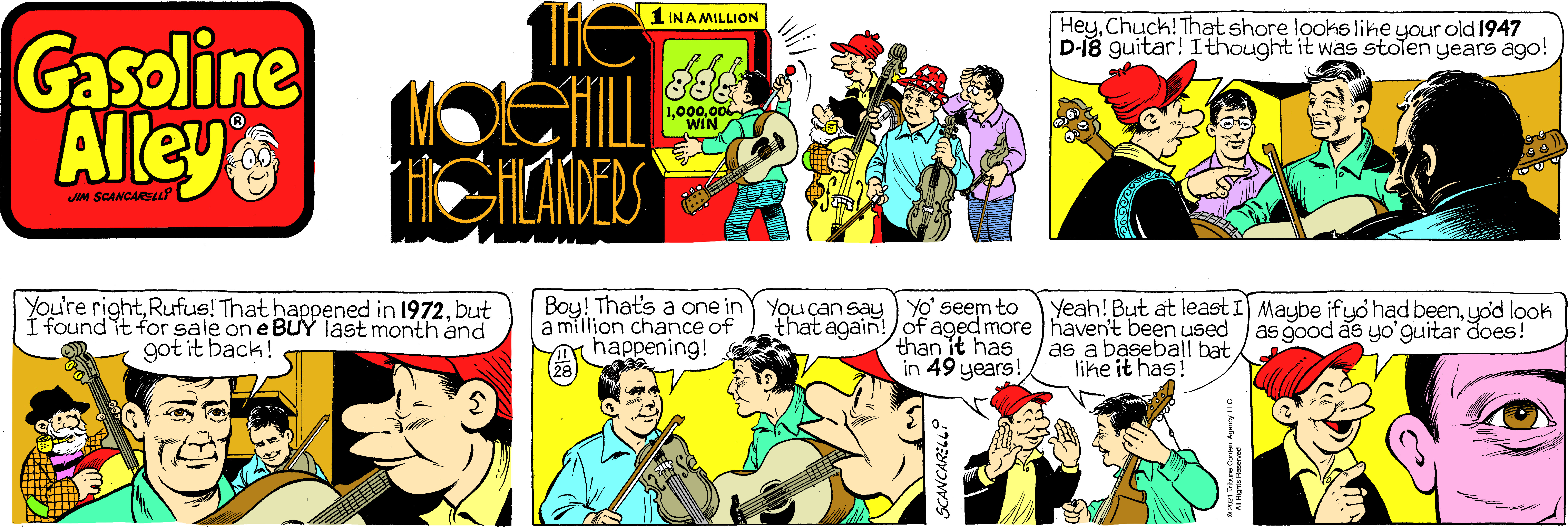 Gasoline Alley Comic Strip 2021-11-28 | Comics Kingdom
