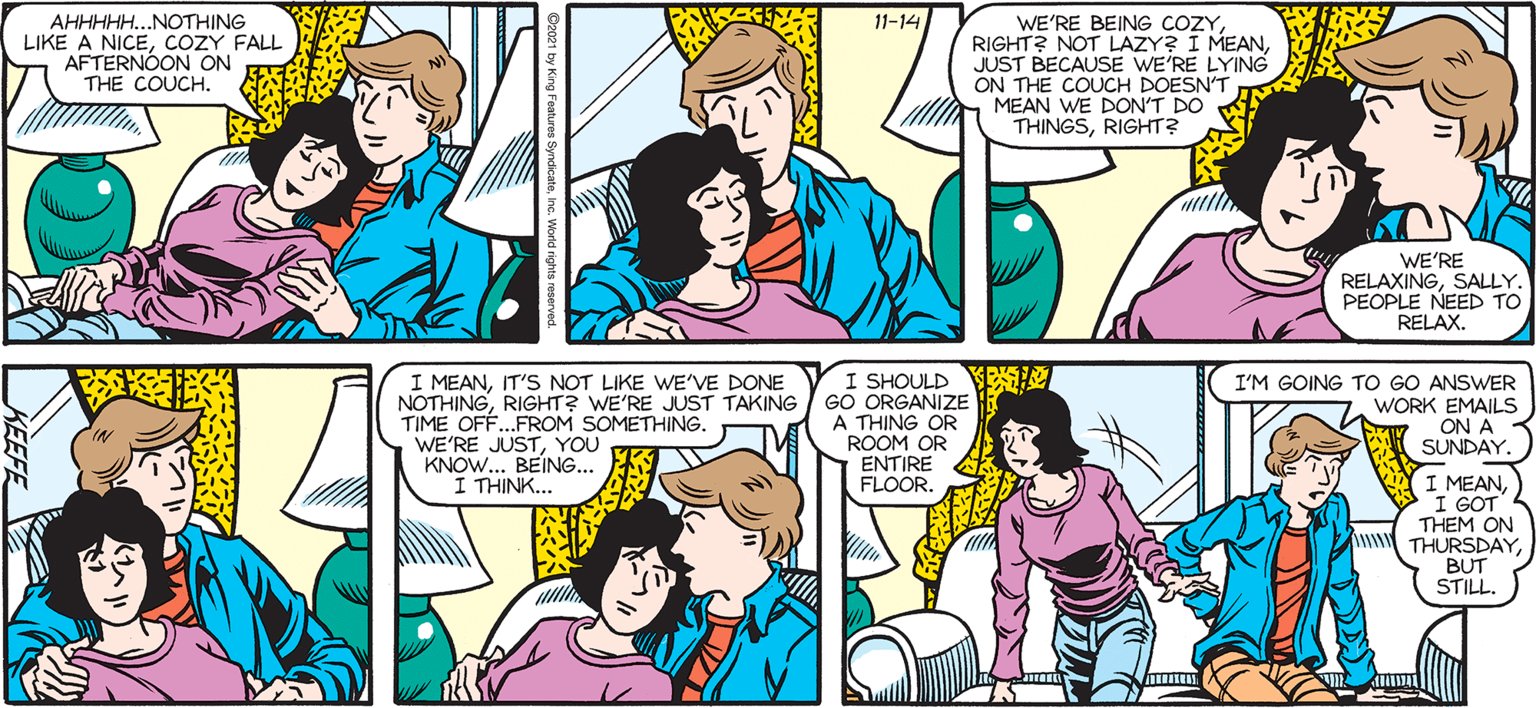 Sally Forth Comic Strip 2021-11-14 | Comics Kingdom