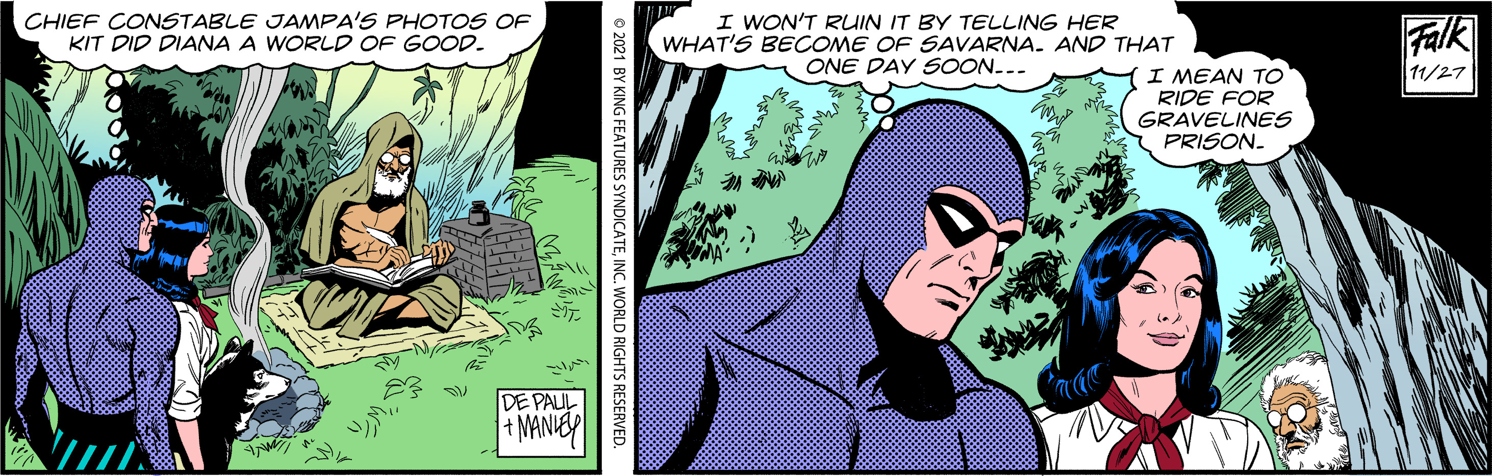 The Phantom Comic Strip 2021-11-27 | Comics Kingdom