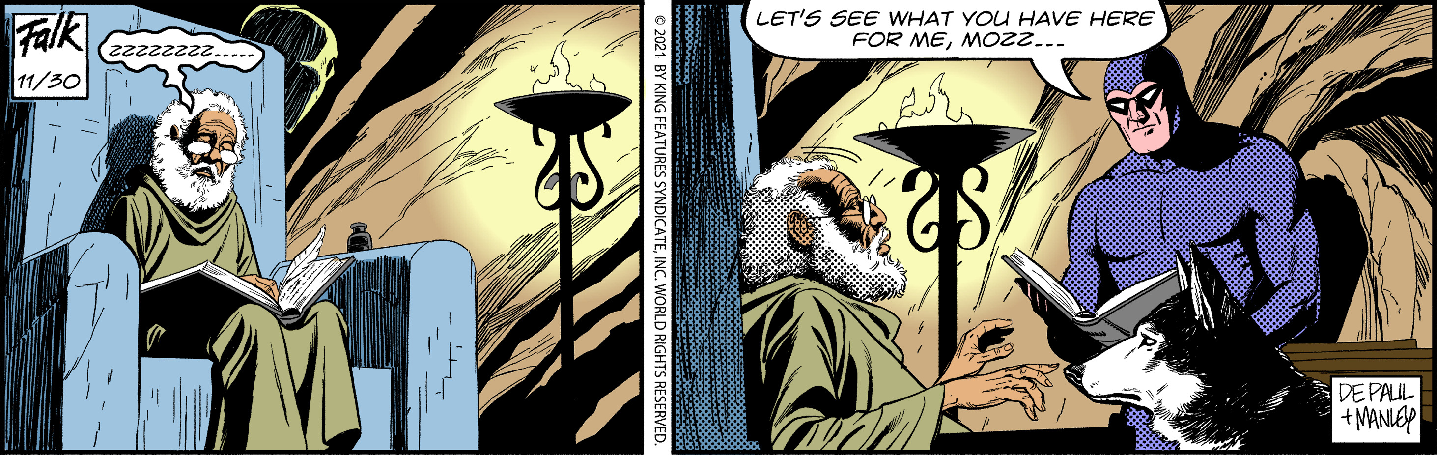 The Phantom Comic Strip 2021-11-30 | Comics Kingdom