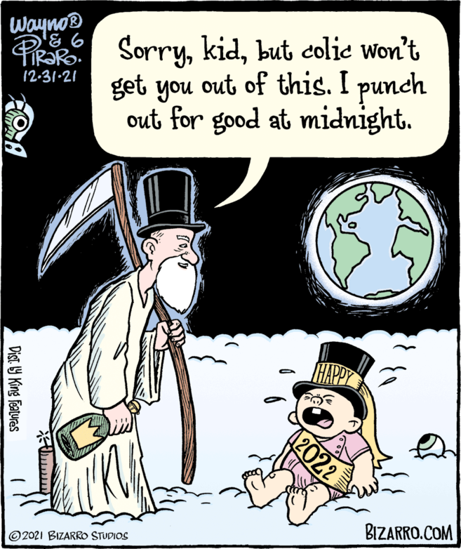 Bizarro Comic Strip 2021-12-31 | Comics Kingdom