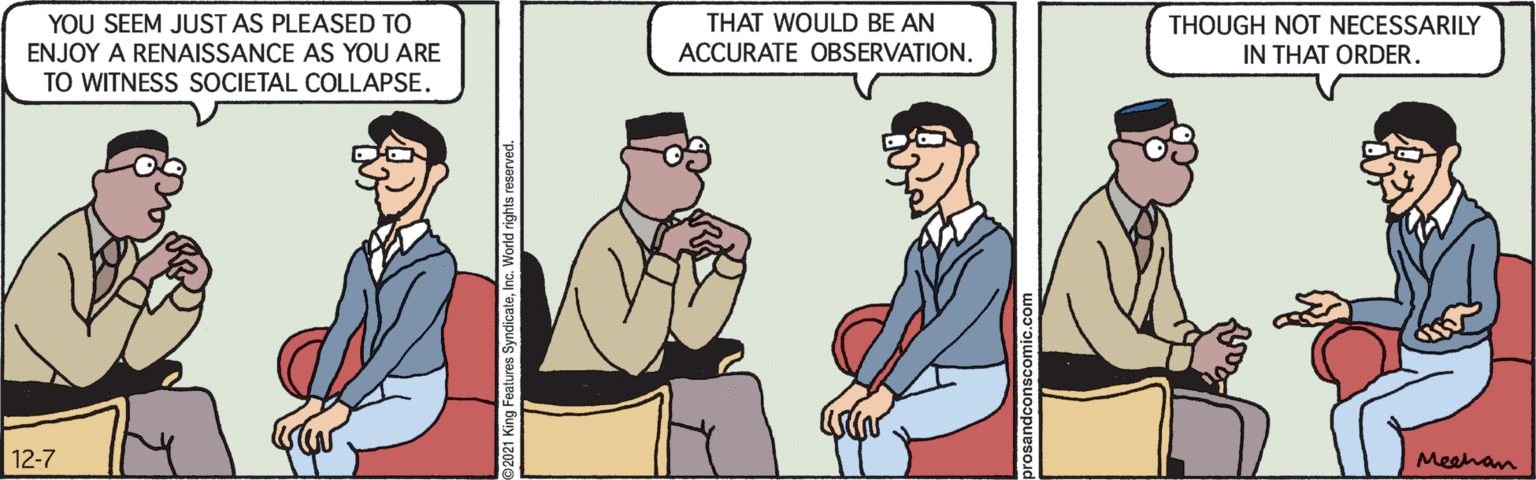Pros & Cons Comic Strip 2021-12-07 | Comics Kingdom