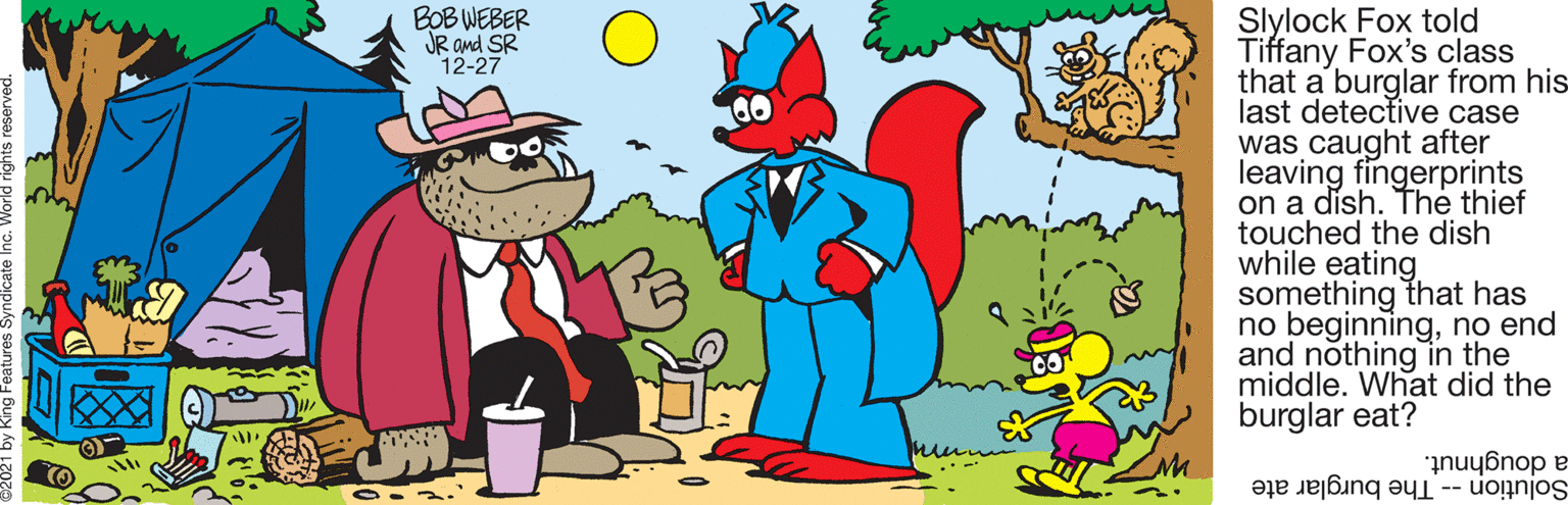 Slylock Fox Comic Strip 2021-12-27 | Comics Kingdom