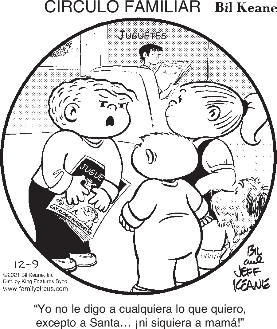 The Family Circus Comic Strip 2021-12-23 | Comics Kingdom