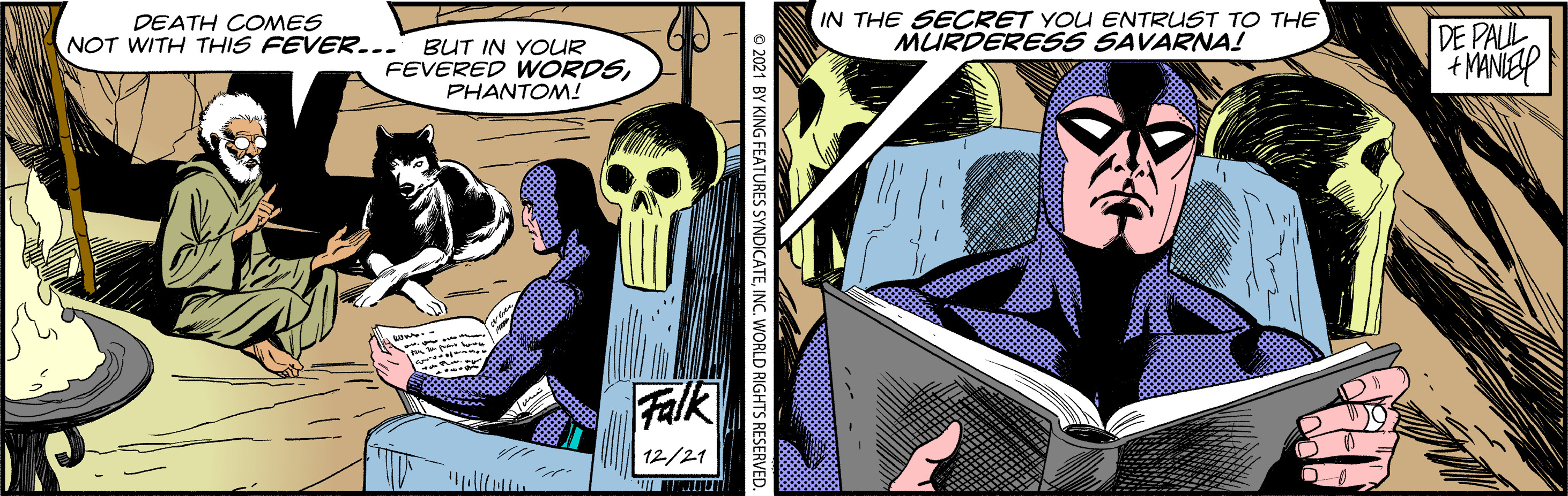 The Phantom Comic Strip 2021-12-21 | Comics Kingdom